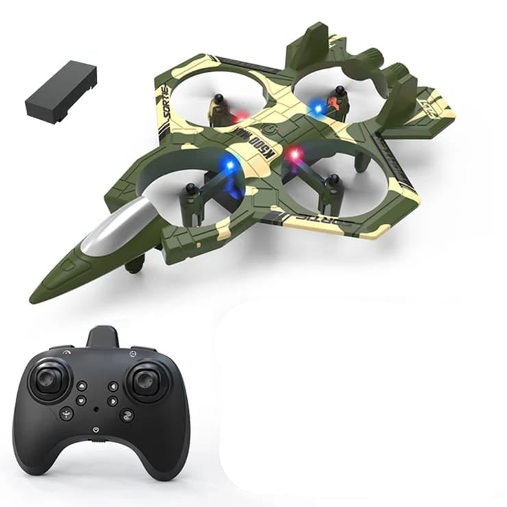 K500Max Fighter Drone Quadcopter Light Stunt RC Airplane – Bobyan Gold ...