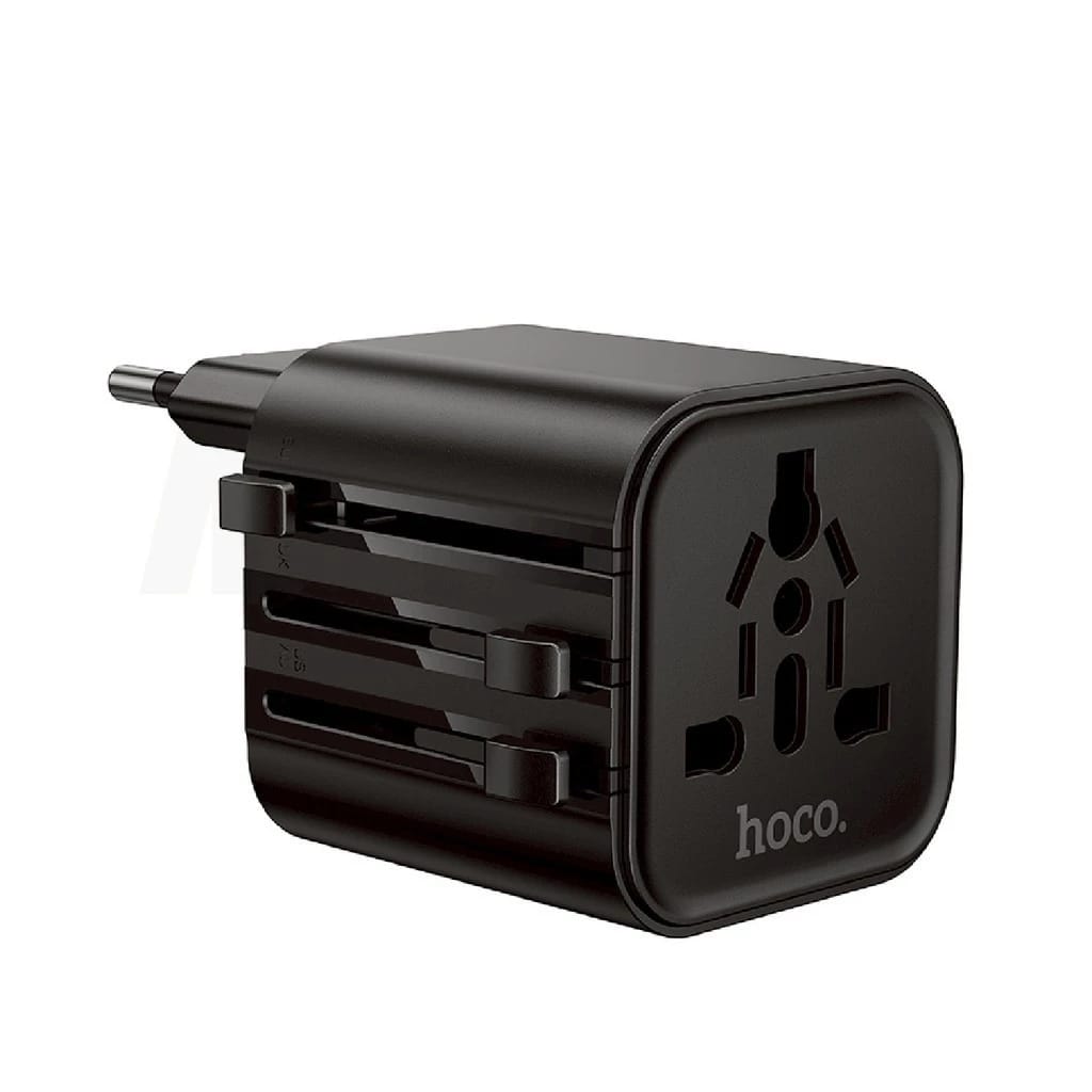 Hoco Global Universal Travel Adapter AC29 – Bobyan Gold Accessories